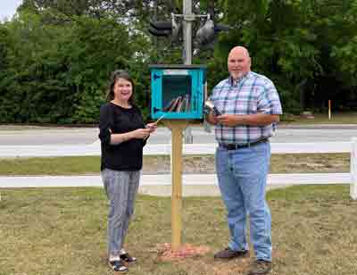 Town of Tatum now has its own Little Free Library - Herald-Advocate